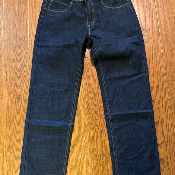 Source Unknown | Jeans | Mens Deep Indigo Straight Jeans | Poshmark